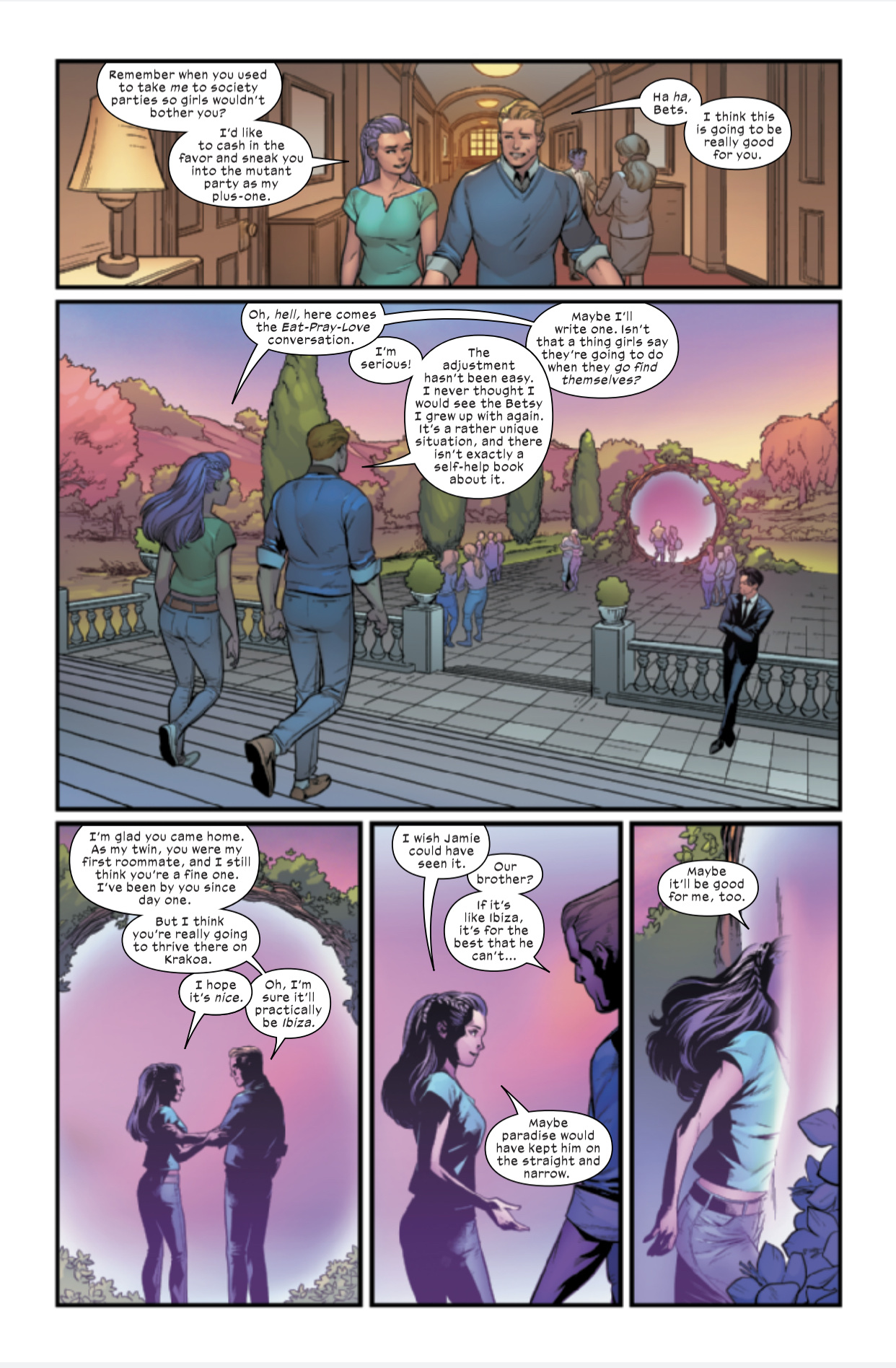 EXCALIBUR #1 Preview – Weird Science Marvel Comics