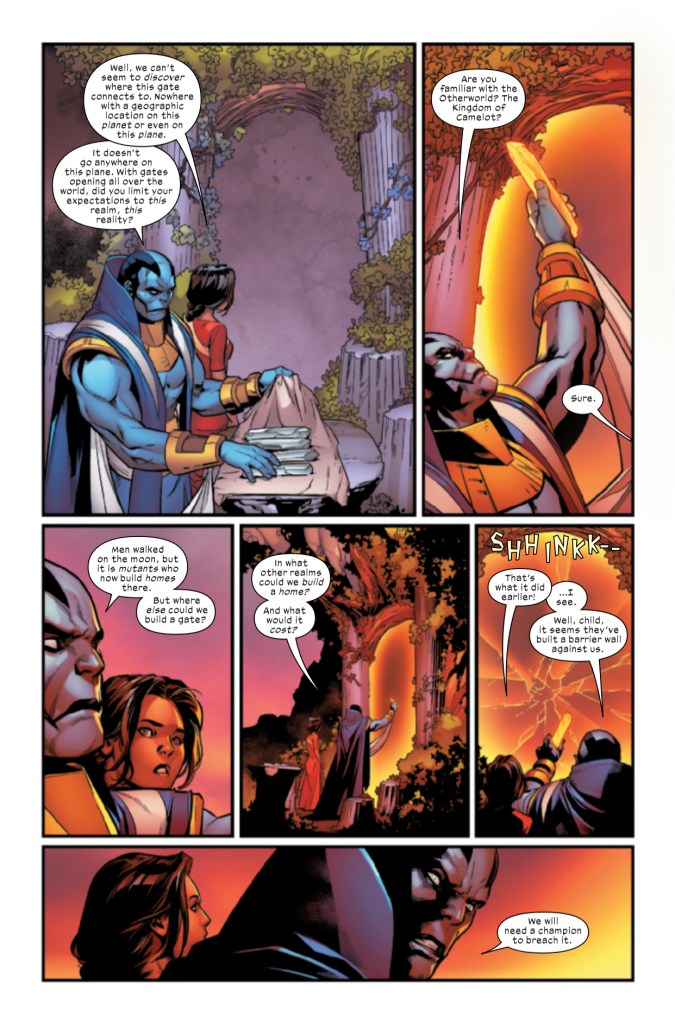 EXCALIBUR #1 Preview – Weird Science Marvel Comics