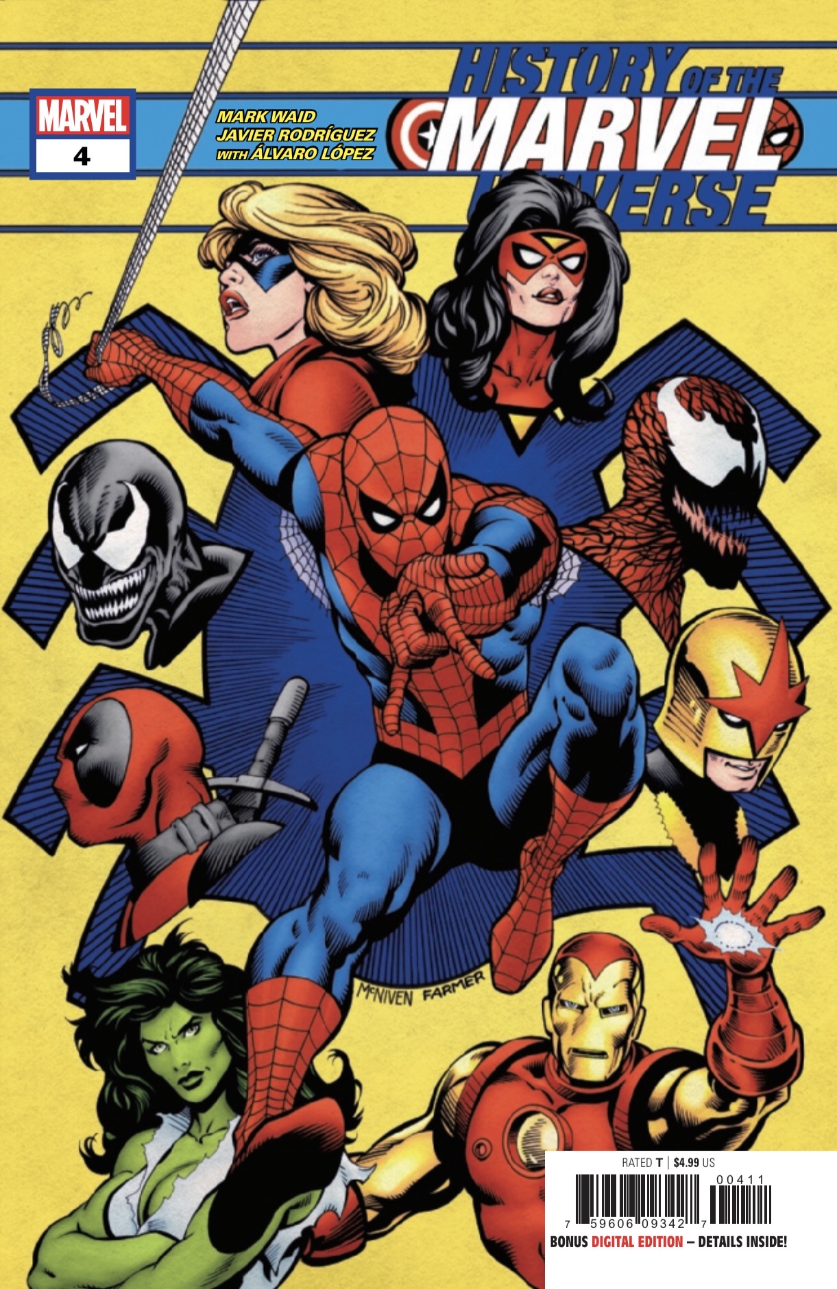 History of the Marvel Universe #4 Review – Weird Science Marvel Comics