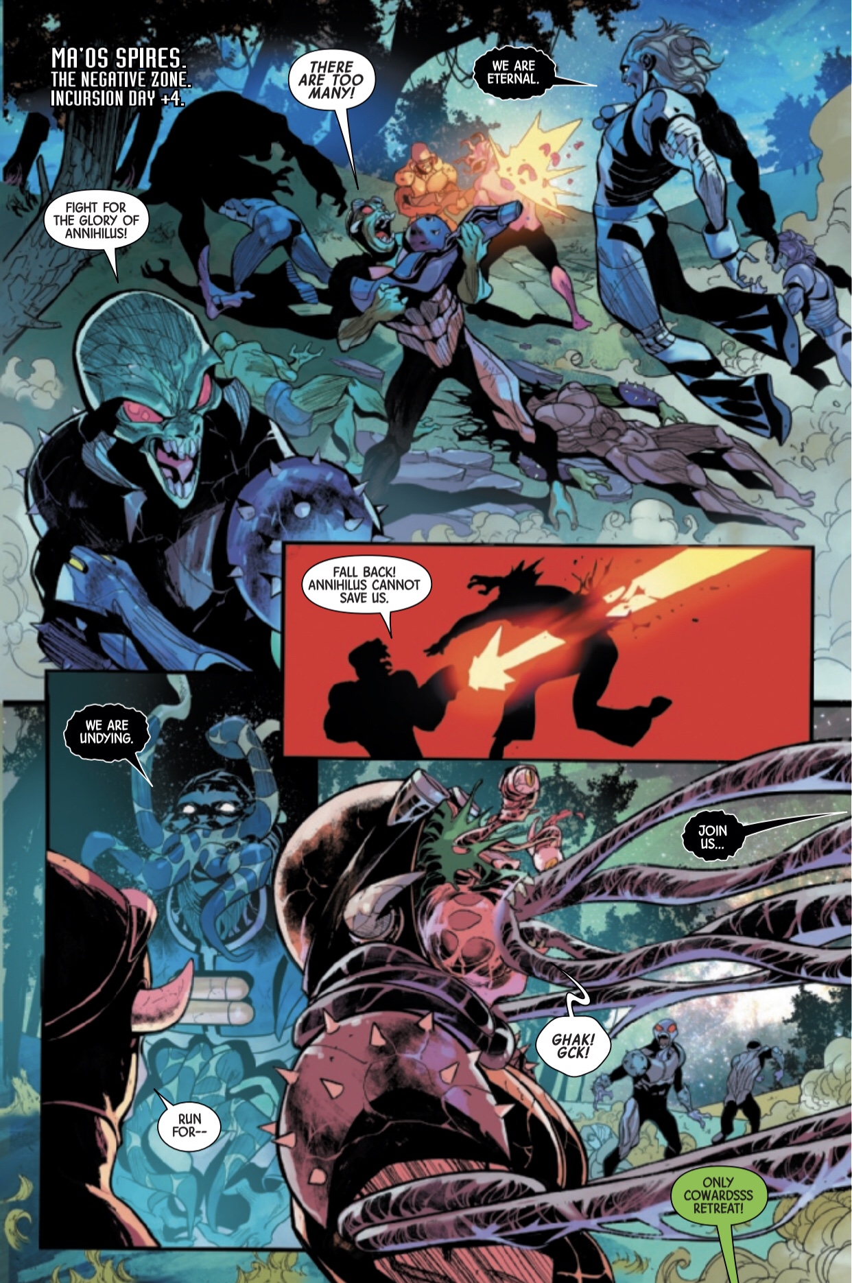 ANNIHILATION SCOURGE ALPHA #1 Preview – Weird Science Marvel Comics