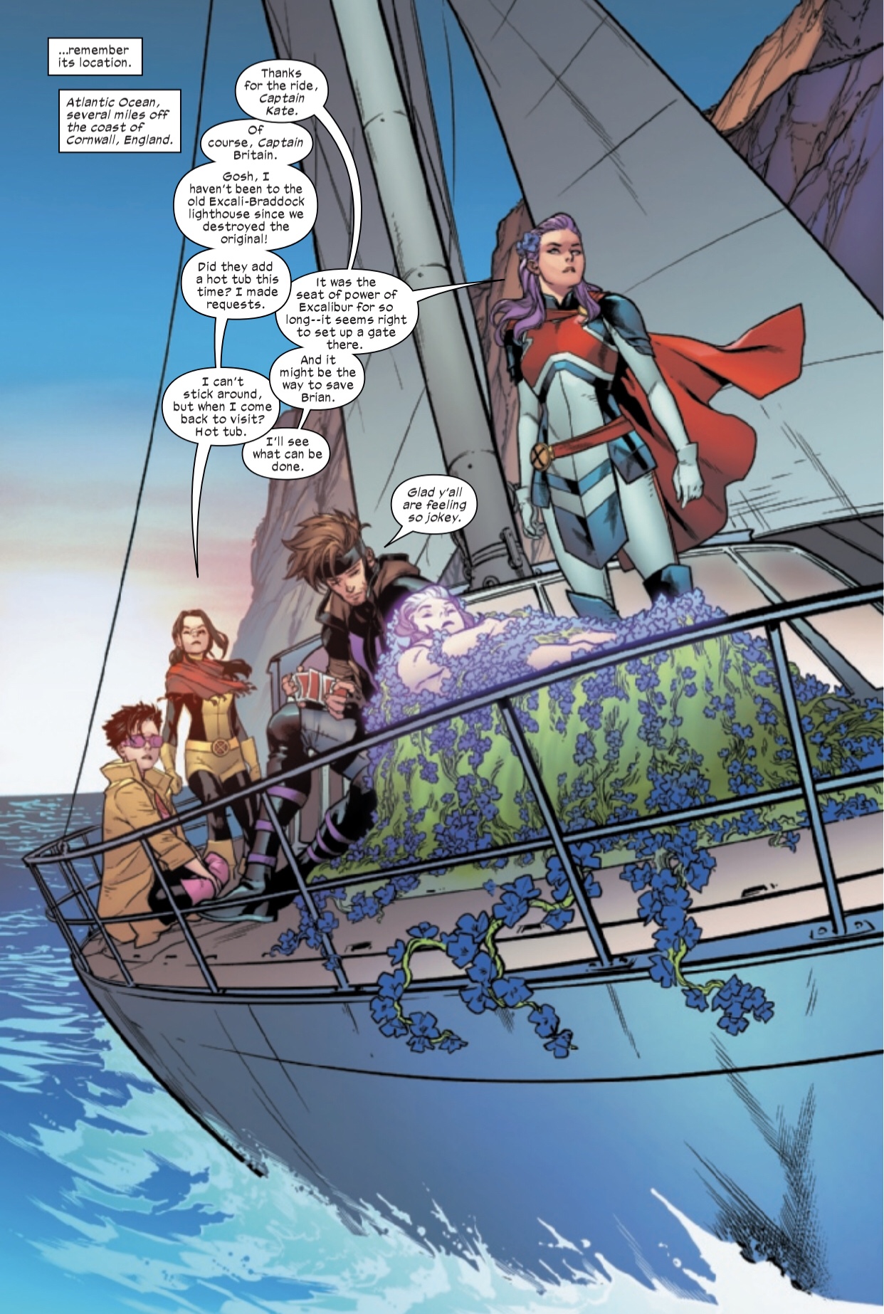 EXCALIBUR #2 Preview – Weird Science Marvel Comics