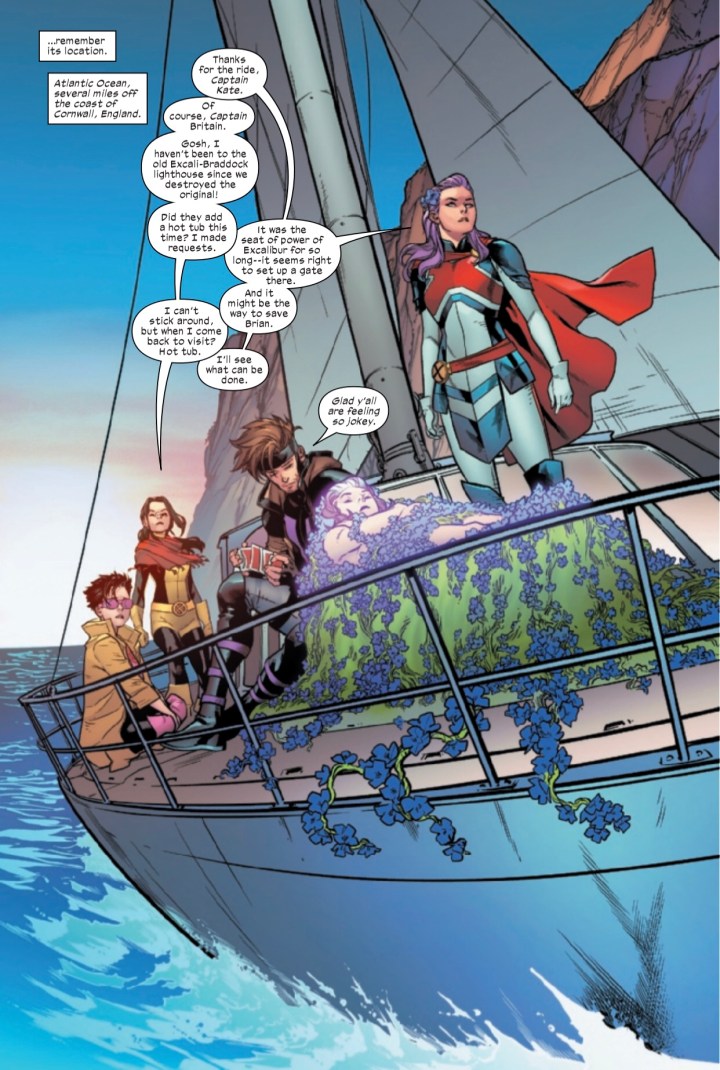 EXCALIBUR #2 Preview – Weird Science Marvel Comics