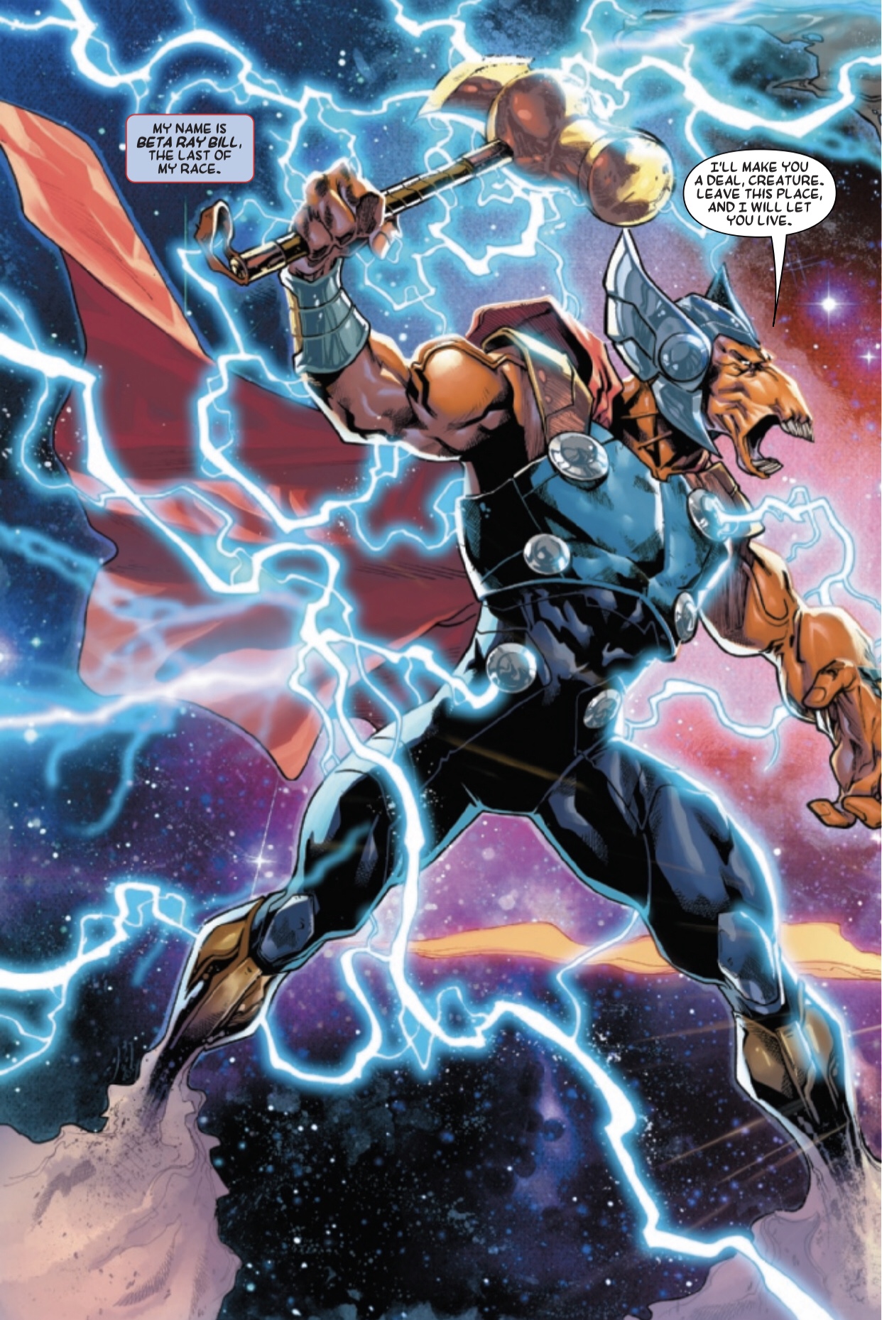 ANNIHILATION SCOURGE BETA RAY BILL #1 Preview – Weird Science Marvel Comics
