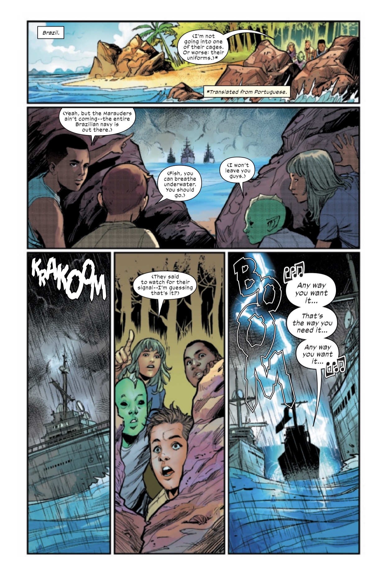 Marauders #4 Preview – Weird Science Marvel Comics