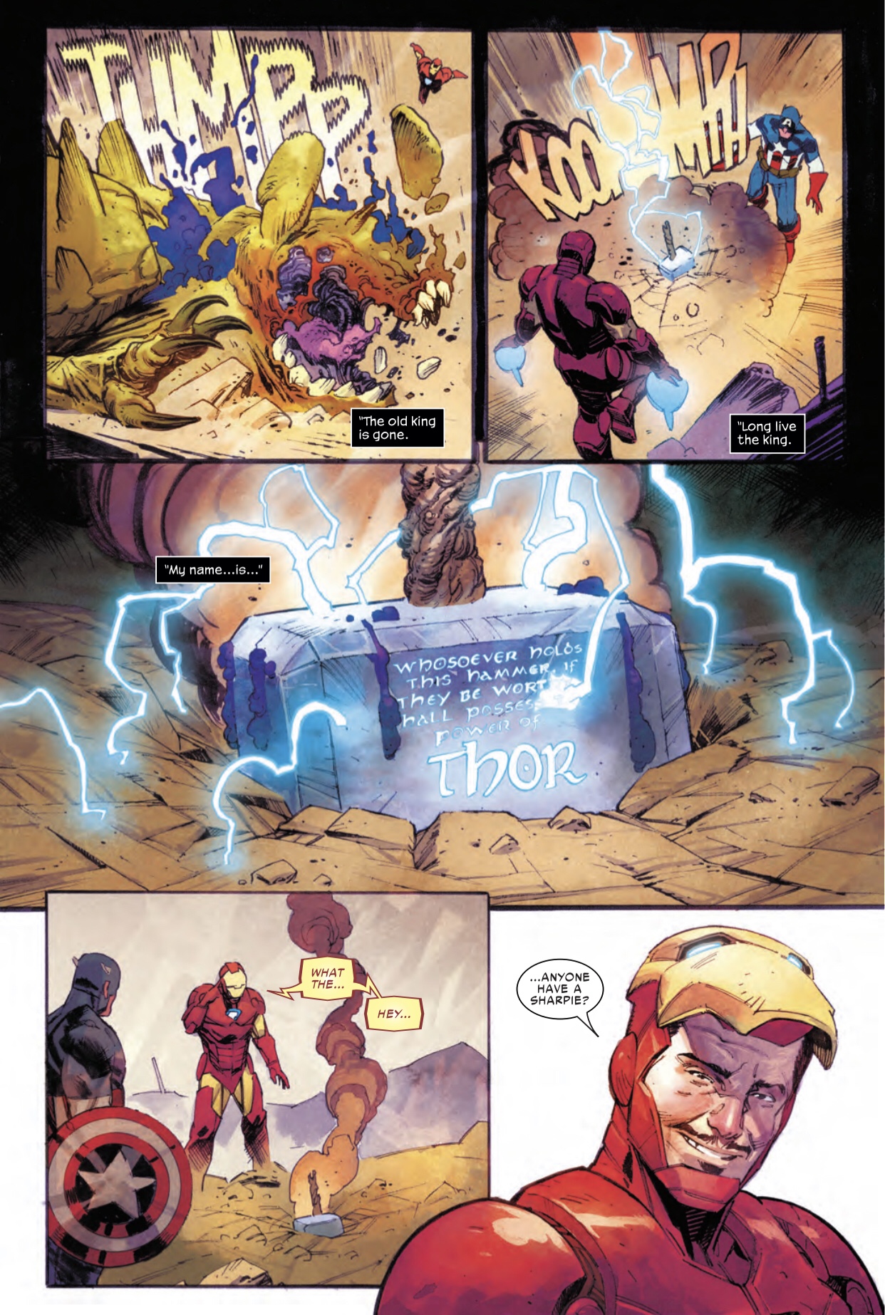 Thor #1 Preview – Weird Science Marvel Comics