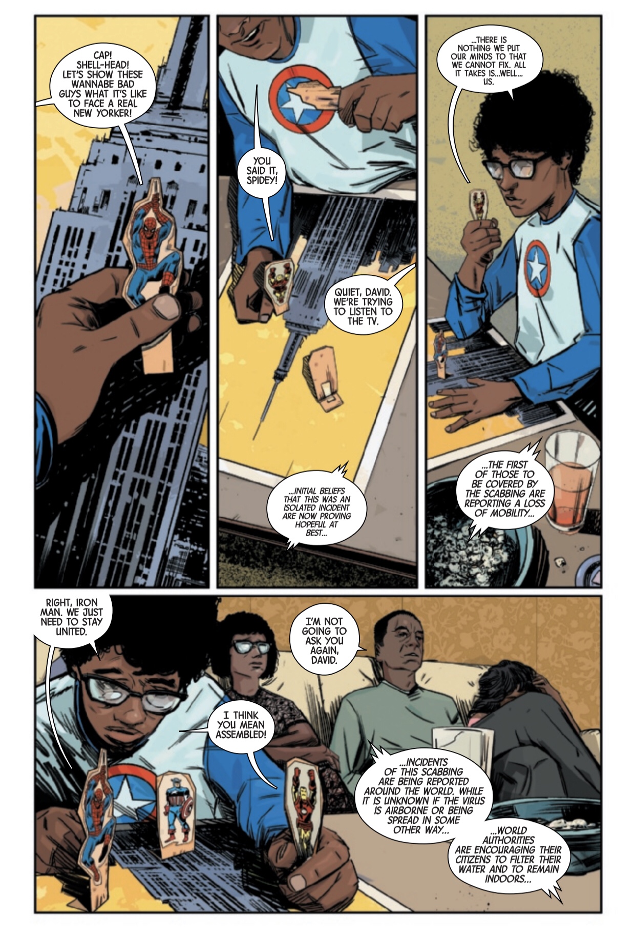 Marvels X #1 Preview – Weird Science Marvel Comics