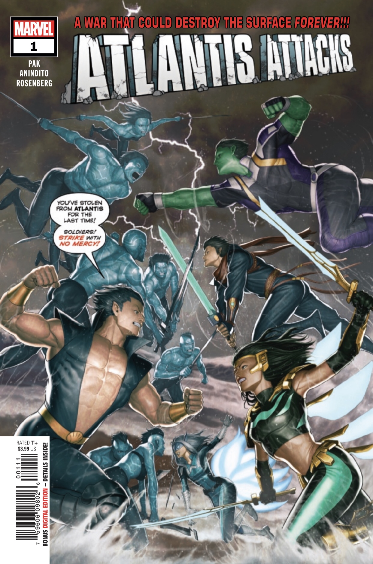 Atlantis Attacks #1 Review – Weird Science Marvel Comics