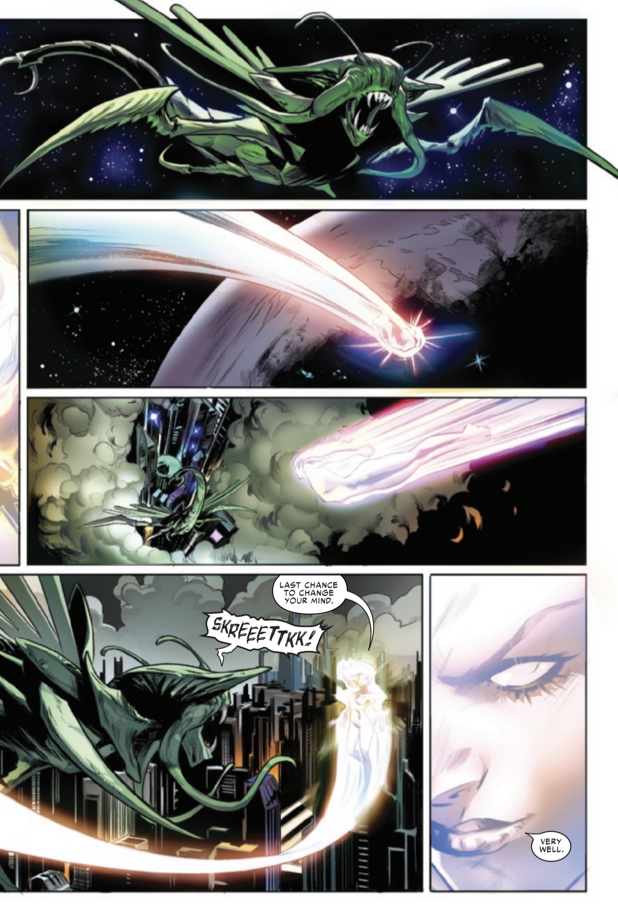 Captain Marvel : The End #1 Review – Weird Science Marvel Comics