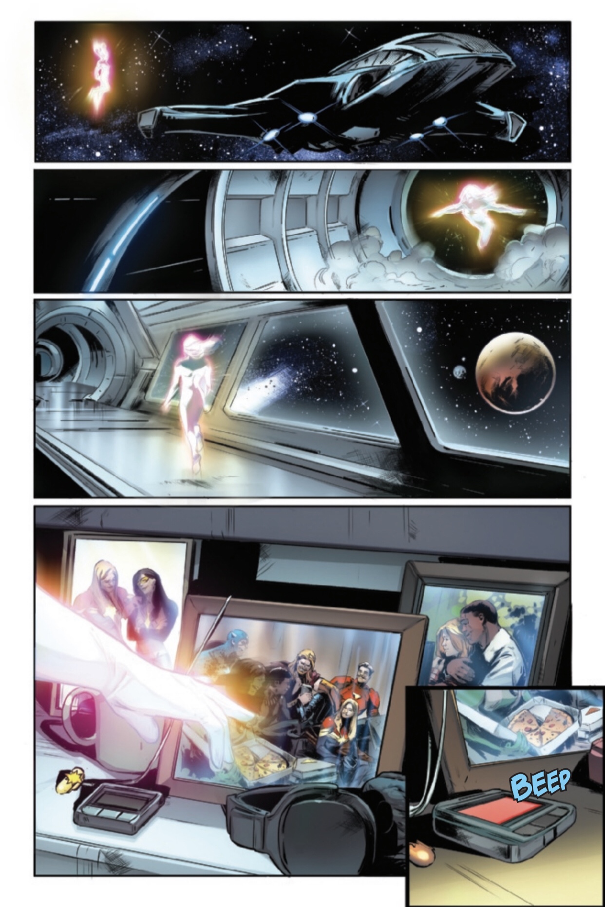 Captain Marvel : The End #1 Review – Weird Science Marvel Comics