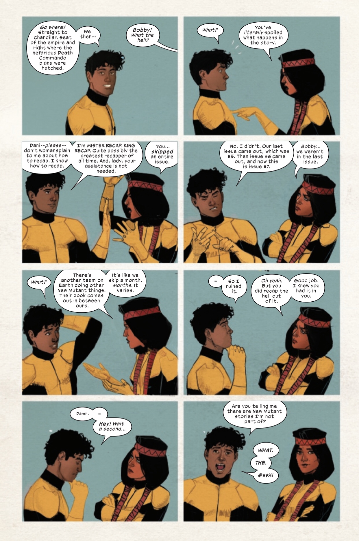 New Mutants #7 Preview – Weird Science Marvel Comics