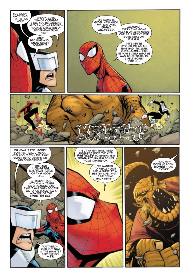 Amazing Spider-Man #42 Preview – Weird Science Marvel Comics