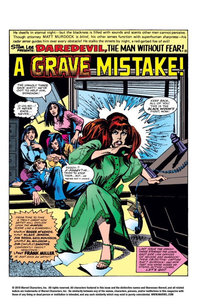 Daredevil #158 Retro Review (1979) Frank Miller’s Daredevil debut ...