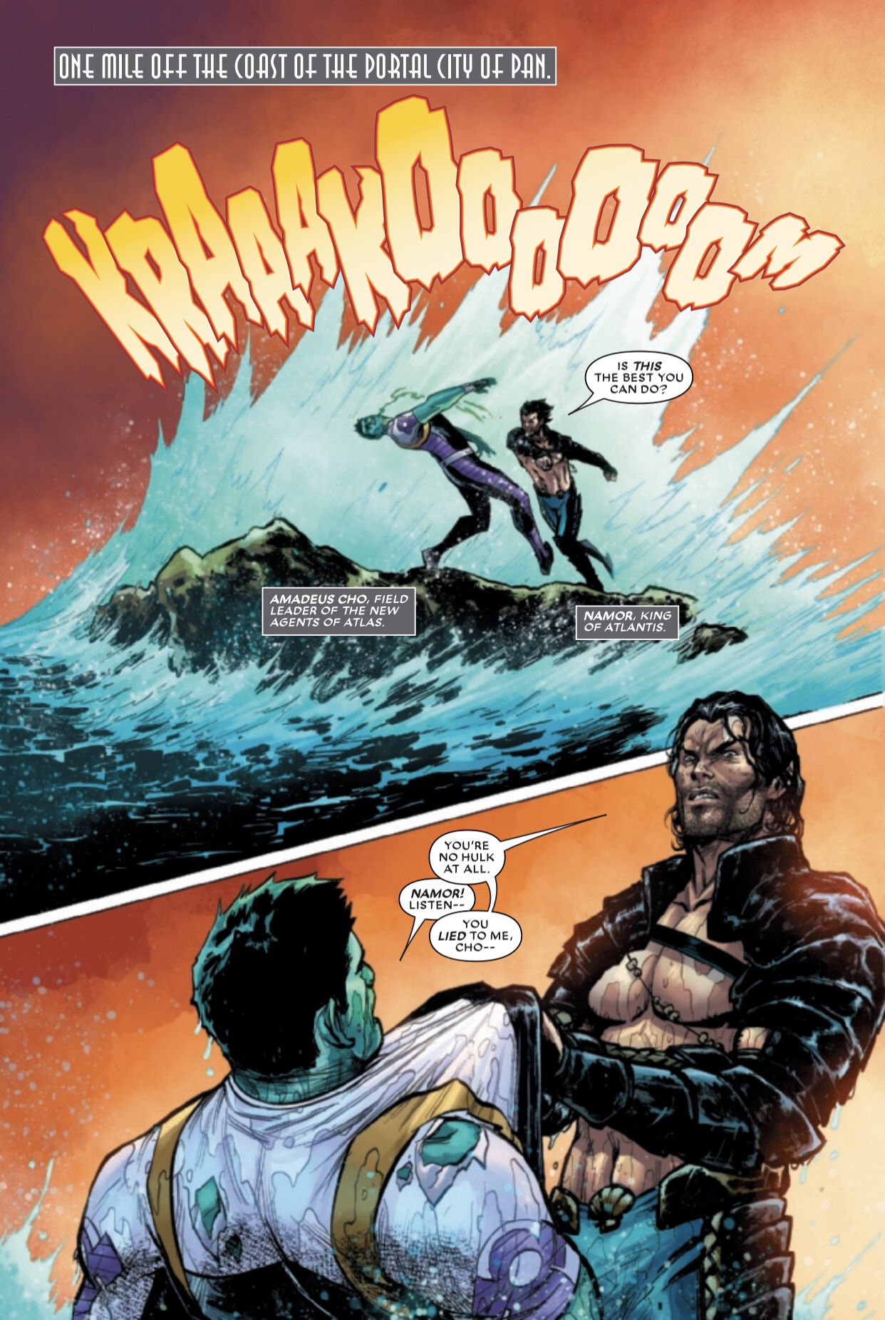 Atlantis Attacks #3 Preview – Weird Science Marvel Comics