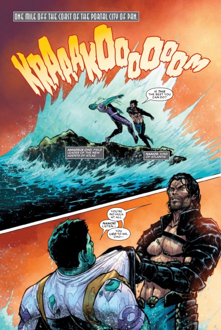Atlantis Attacks #3 Preview – Weird Science Marvel Comics