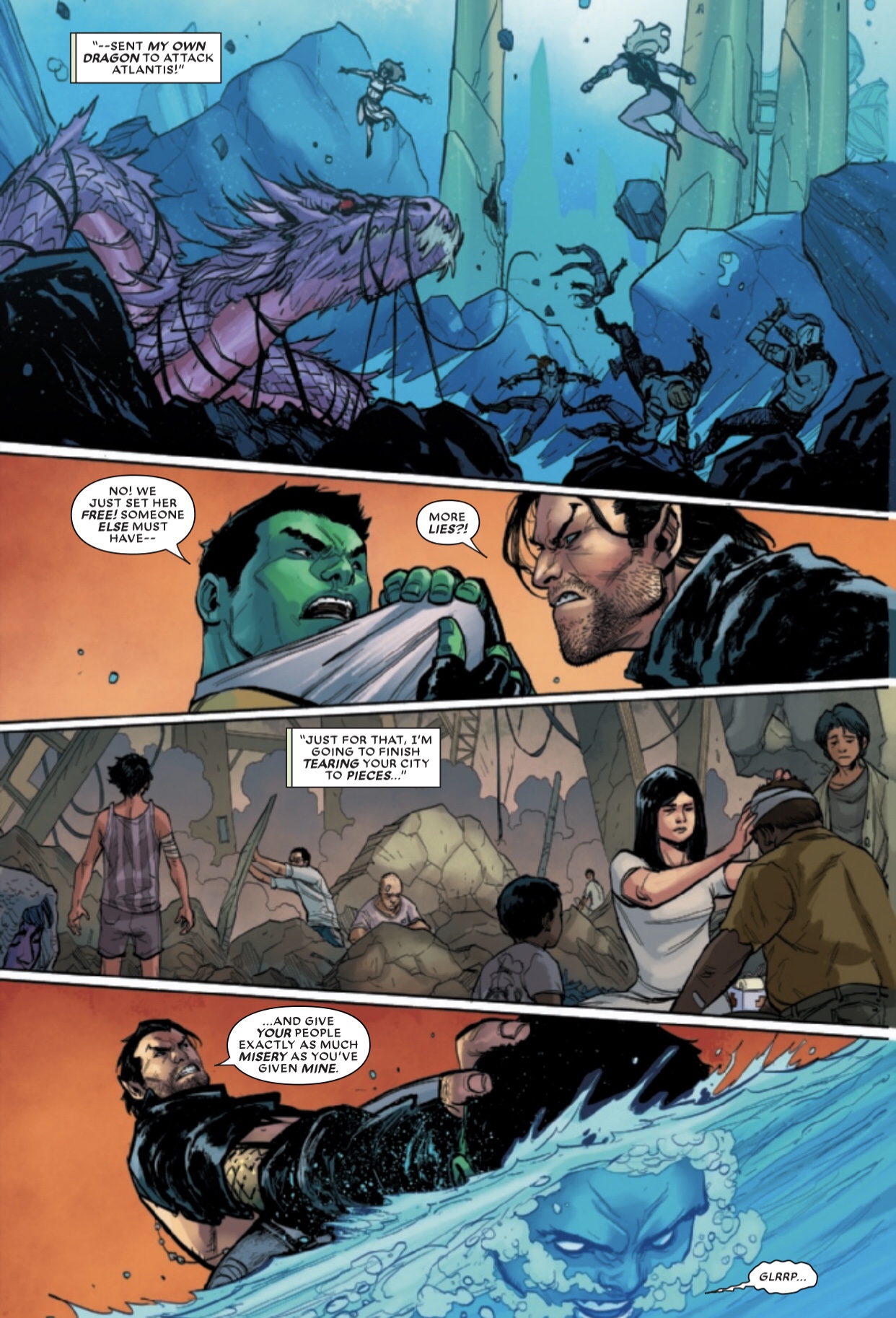 Atlantis Attacks #3 Preview – Weird Science Marvel Comics