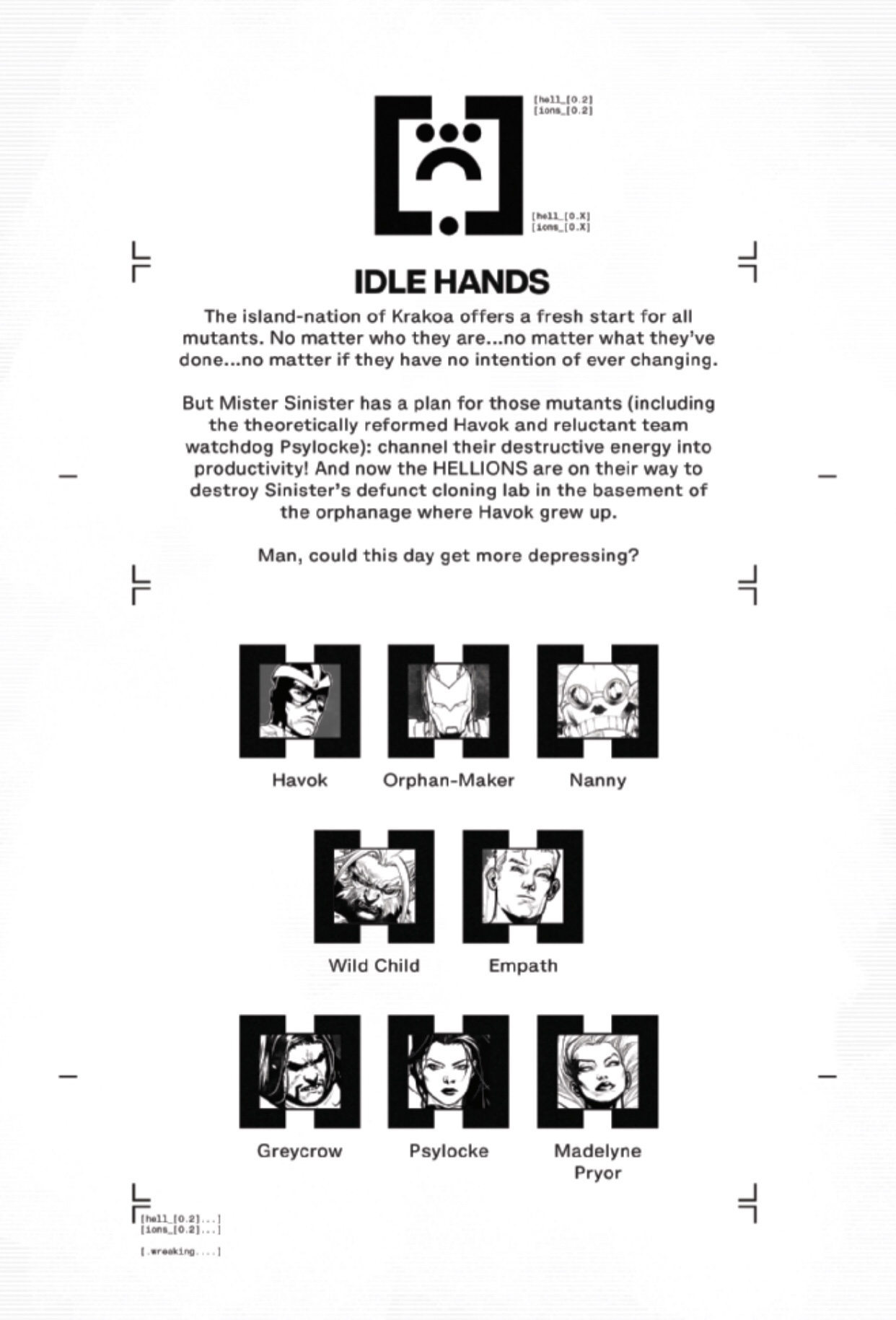 Hellions #2 Preview – Weird Science Marvel Comics