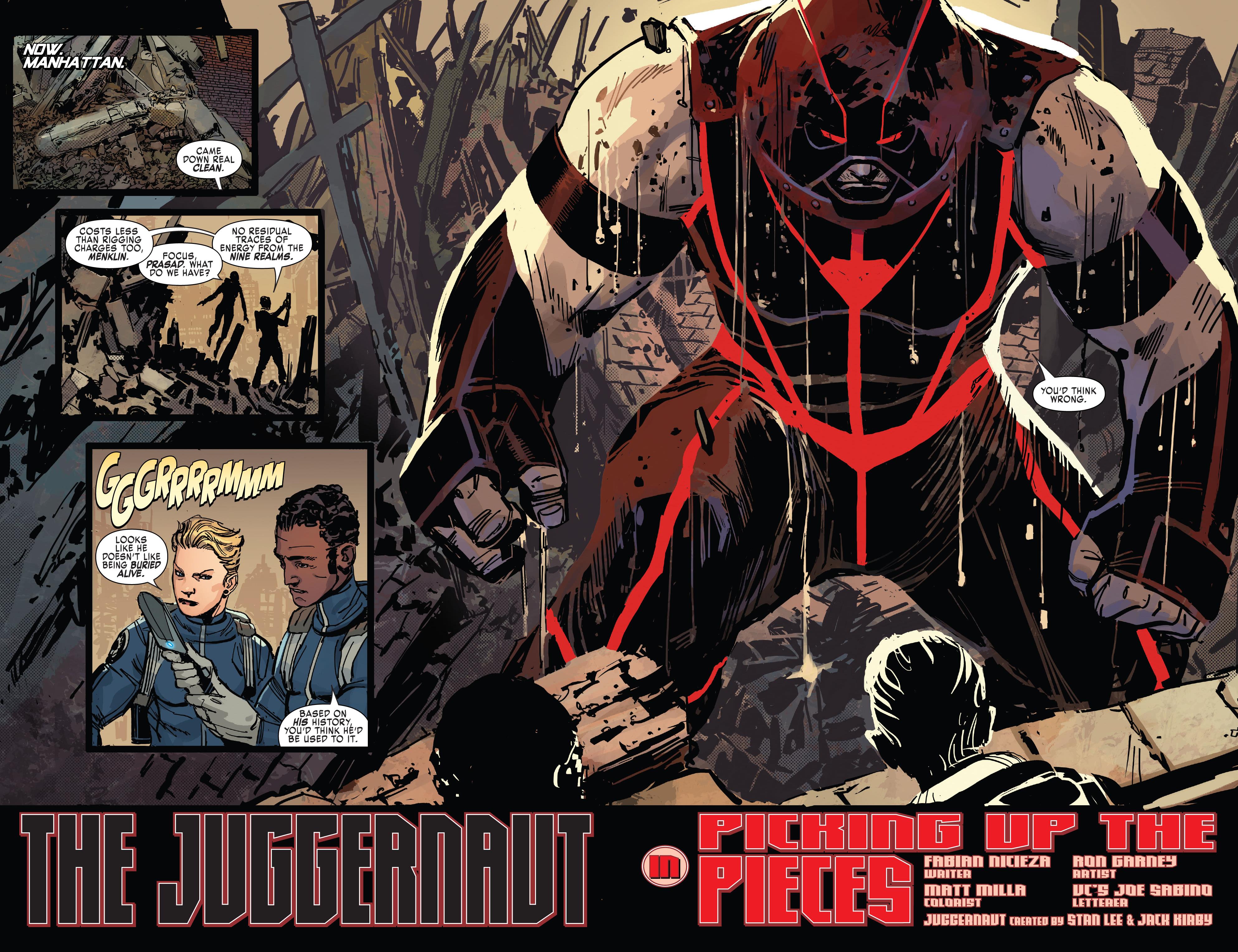 Juggernaut #1 Review – Weird Science Marvel Comics