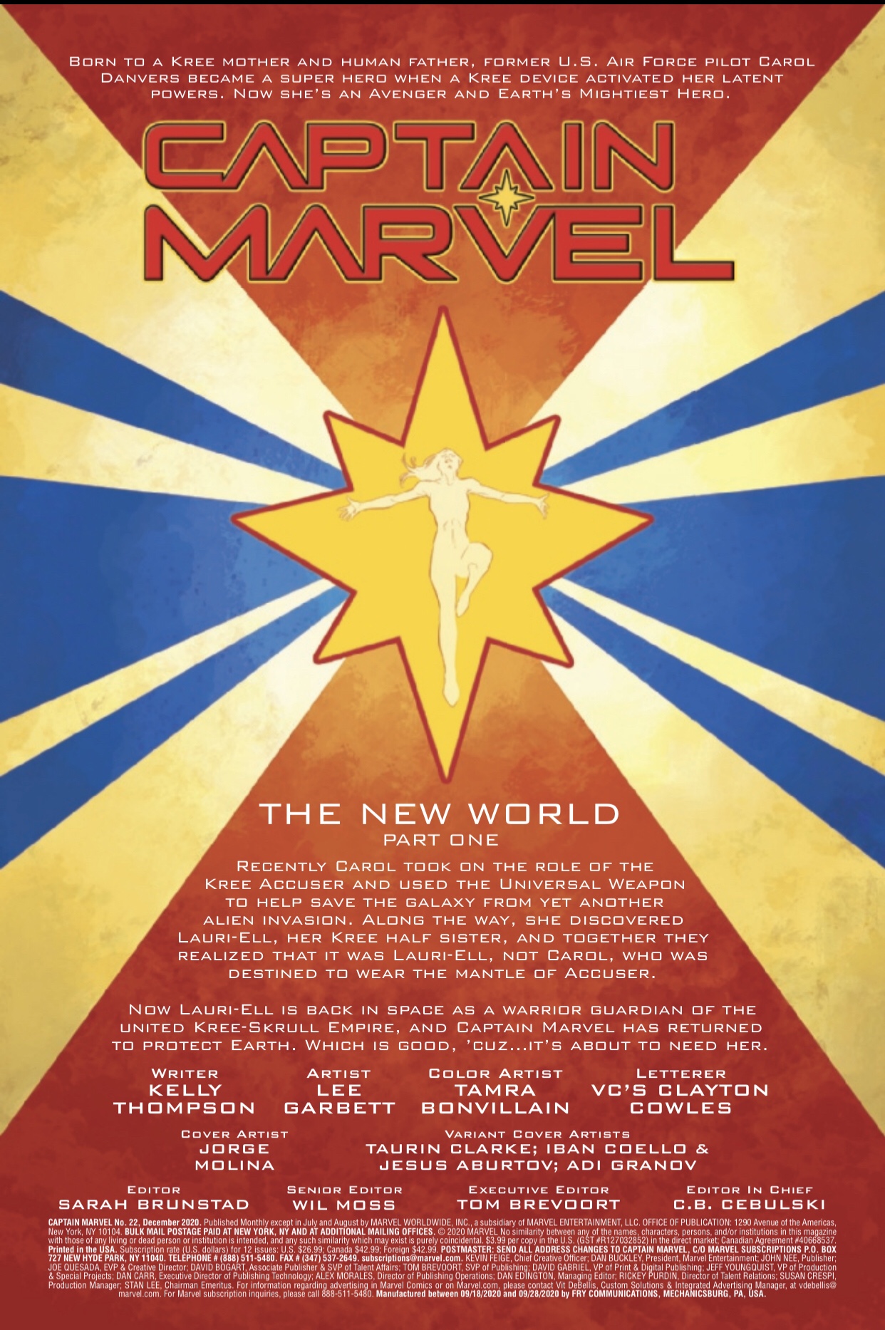 Captain Marvel #22 Preview – Weird Science Marvel Comics