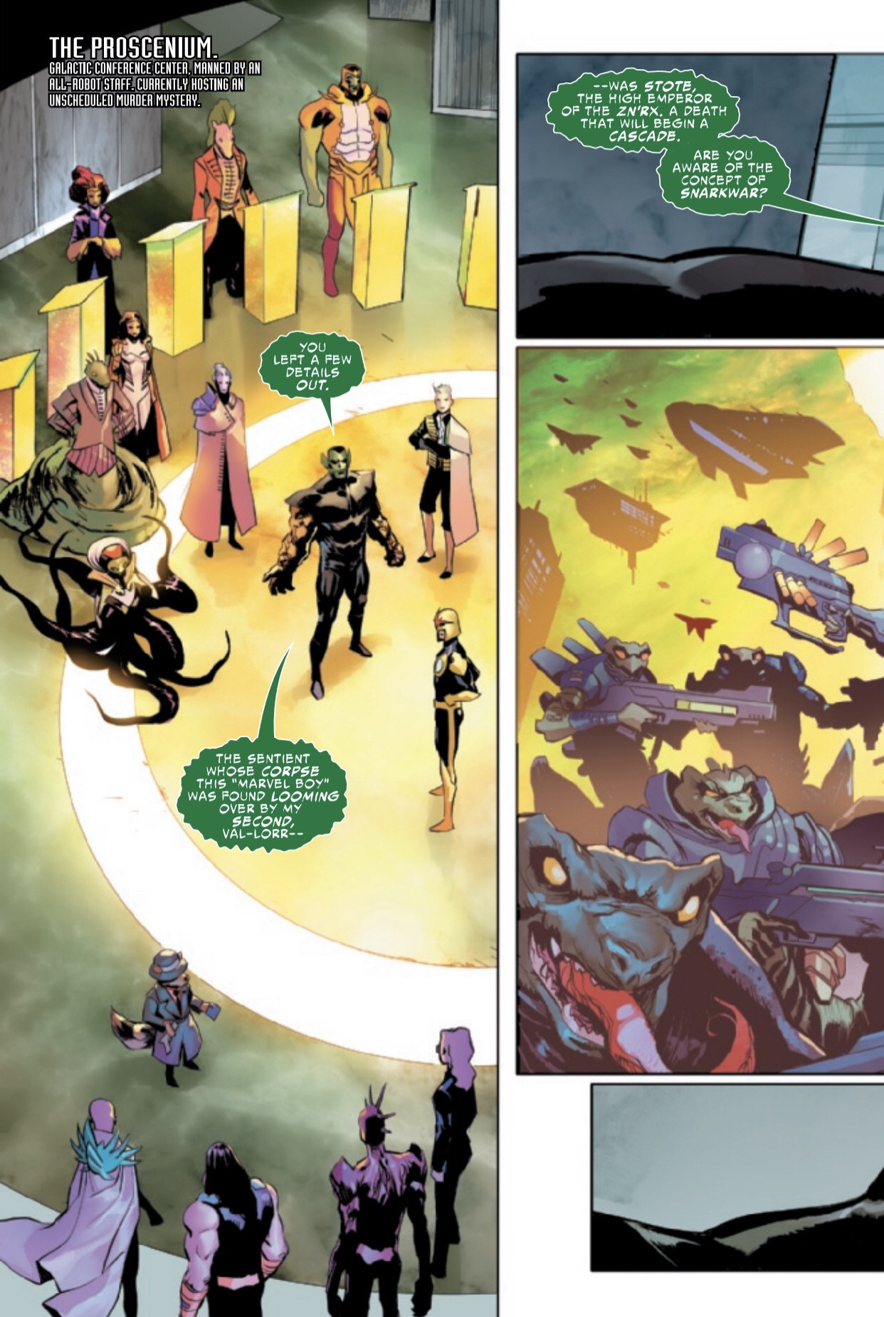 Guardians of the Galaxy #8 Preview – Weird Science Marvel Comics