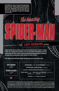 Amazing Spider-Man #52 Preview – Weird Science Marvel Comics