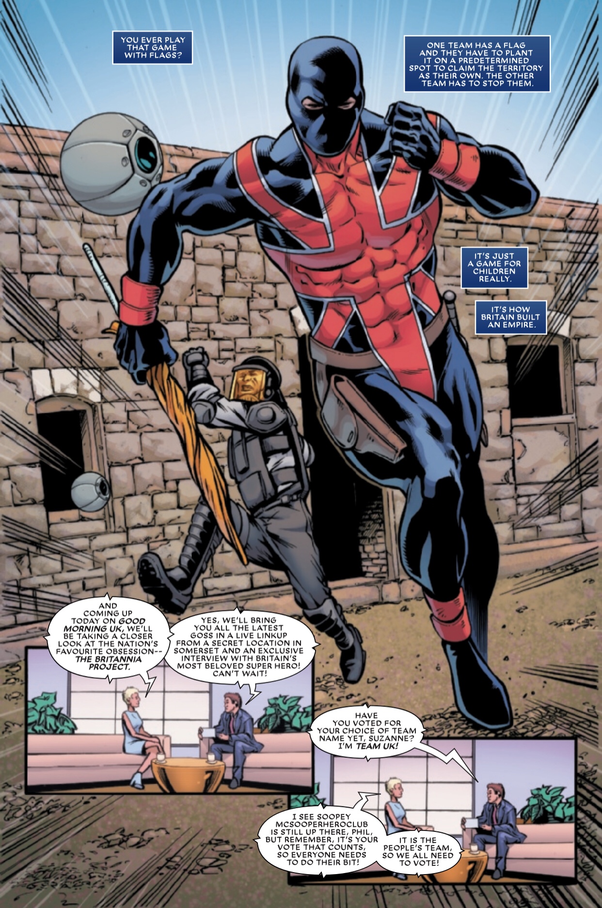 The Union #1 Preview – Weird Science Marvel Comics