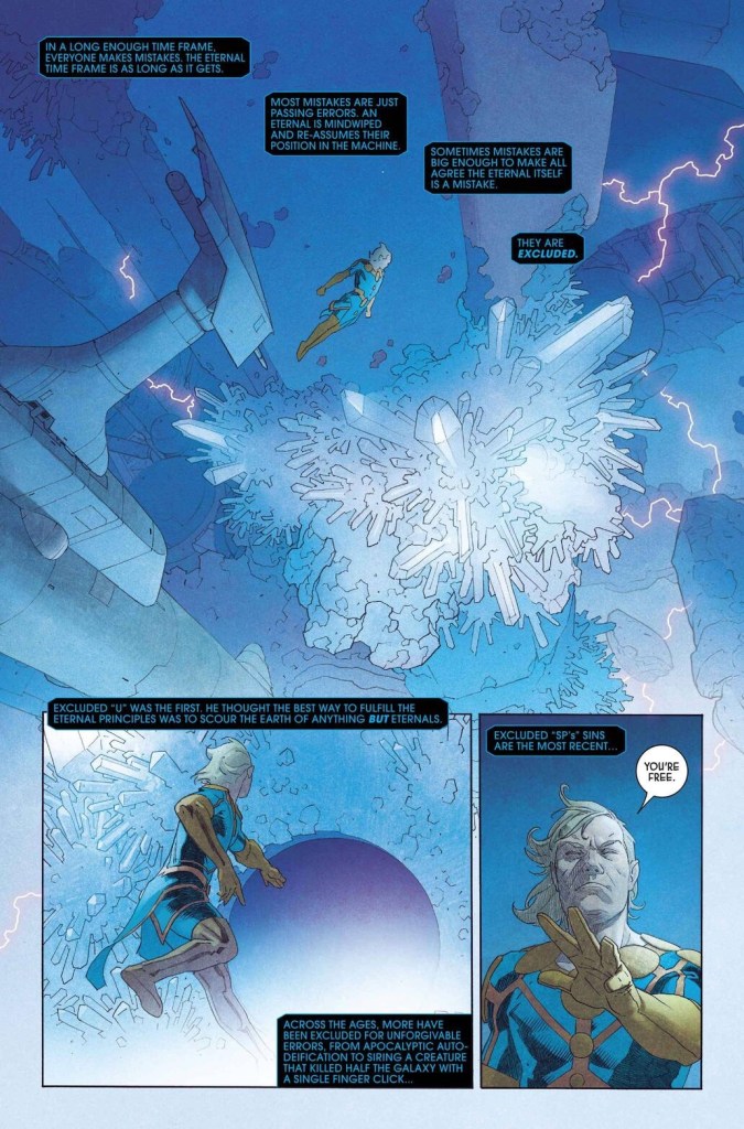 Sneak Peek Eternals 1 Advanced Preview Weird Science Marvel Comics