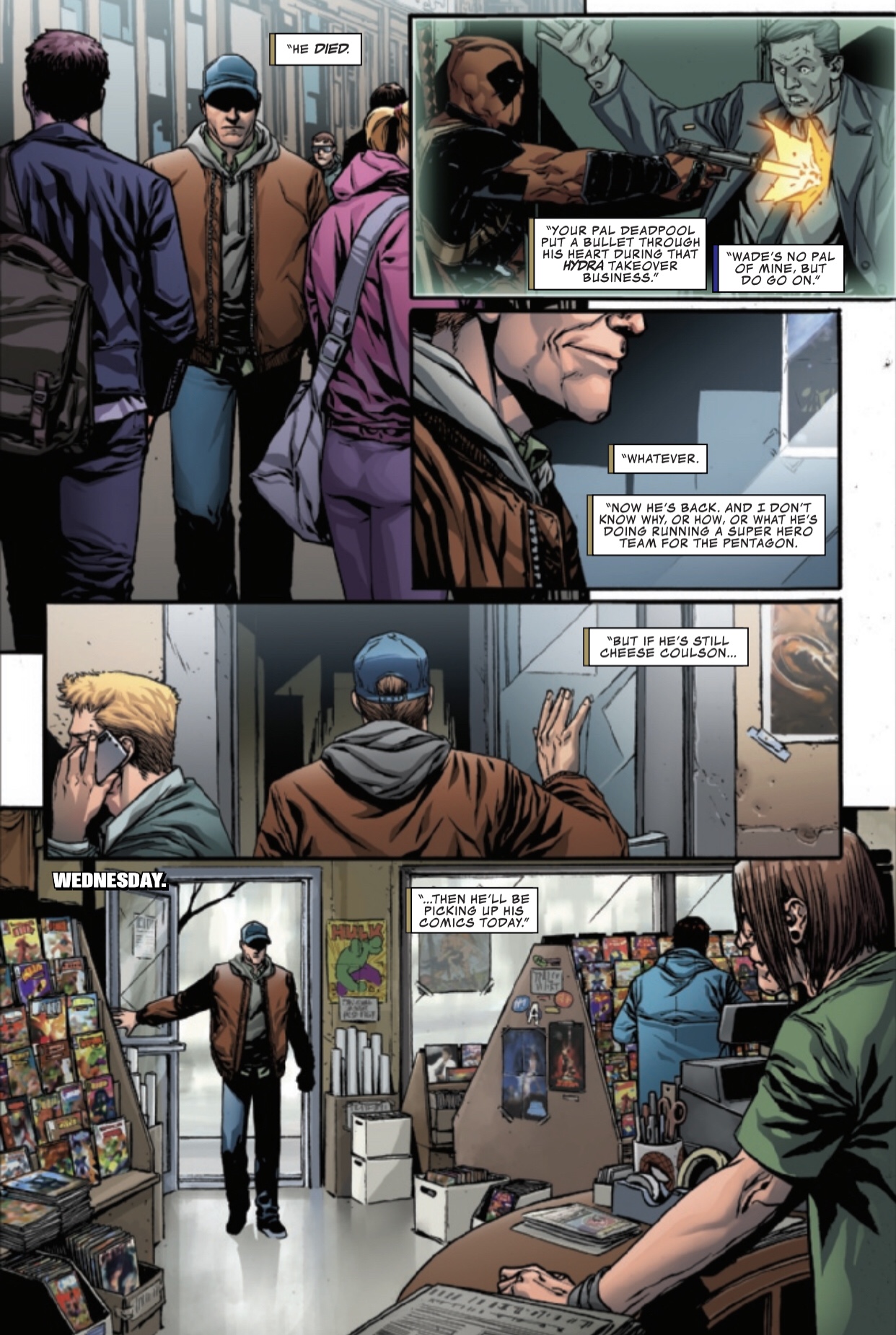 Taskmaster #2 Preview – Weird Science Marvel Comics