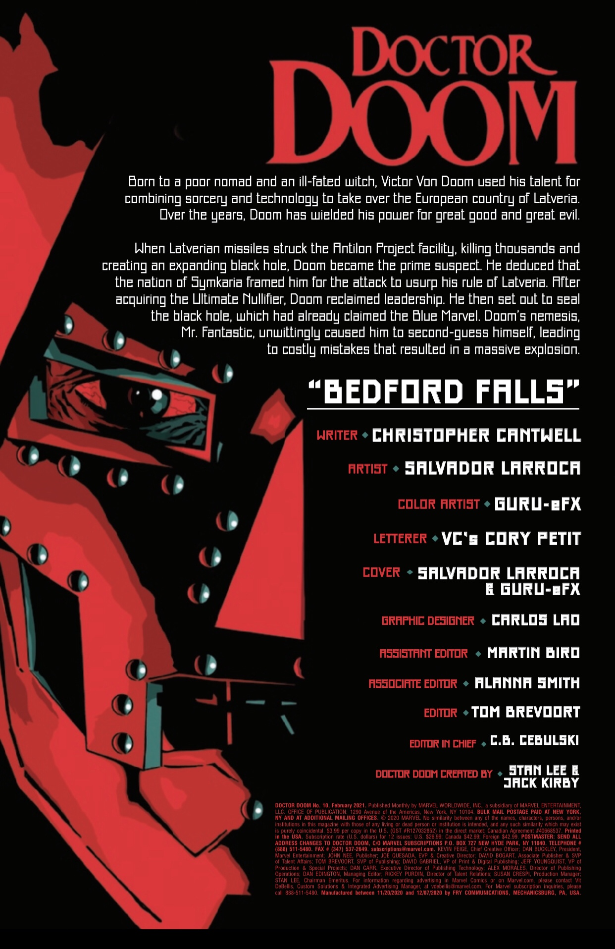 Doctor Doom #10 Preview – Weird Science Marvel Comics