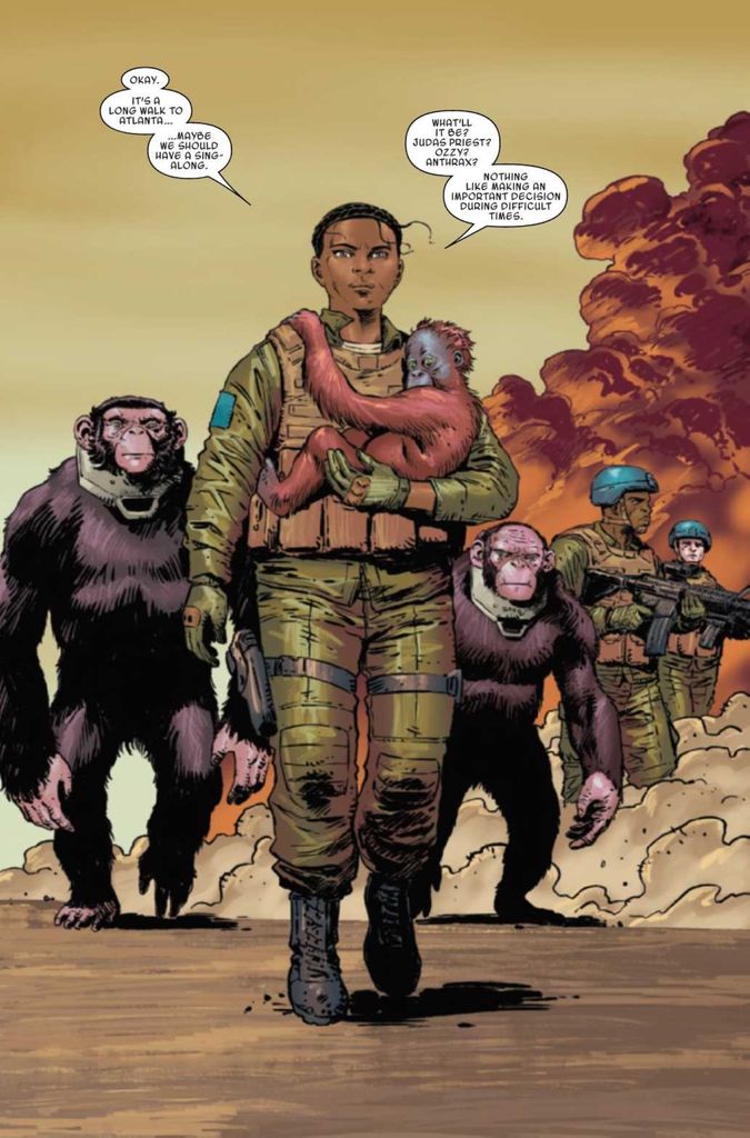Planet of the Apes #3 Review – Weird Science Marvel Comics