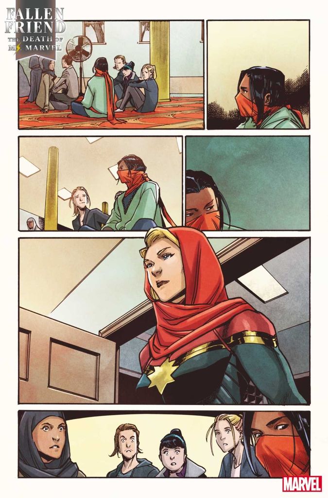 Fallen Friend: The Death Of Ms. Marvel #1 Review – Weird Science Marvel ...