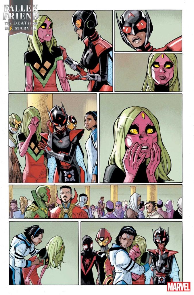 Fallen Friend: The Death Of Ms. Marvel #1 Review – Weird Science Marvel Comics