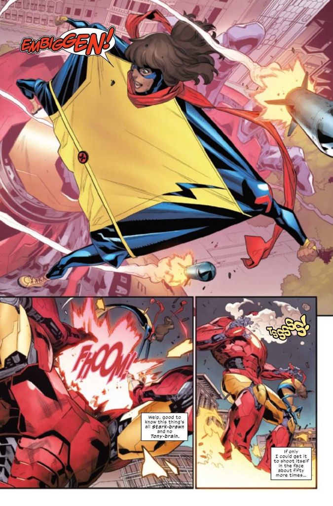 Ms. Marvel: The New Mutant #4 – Weird Science Marvel Comics