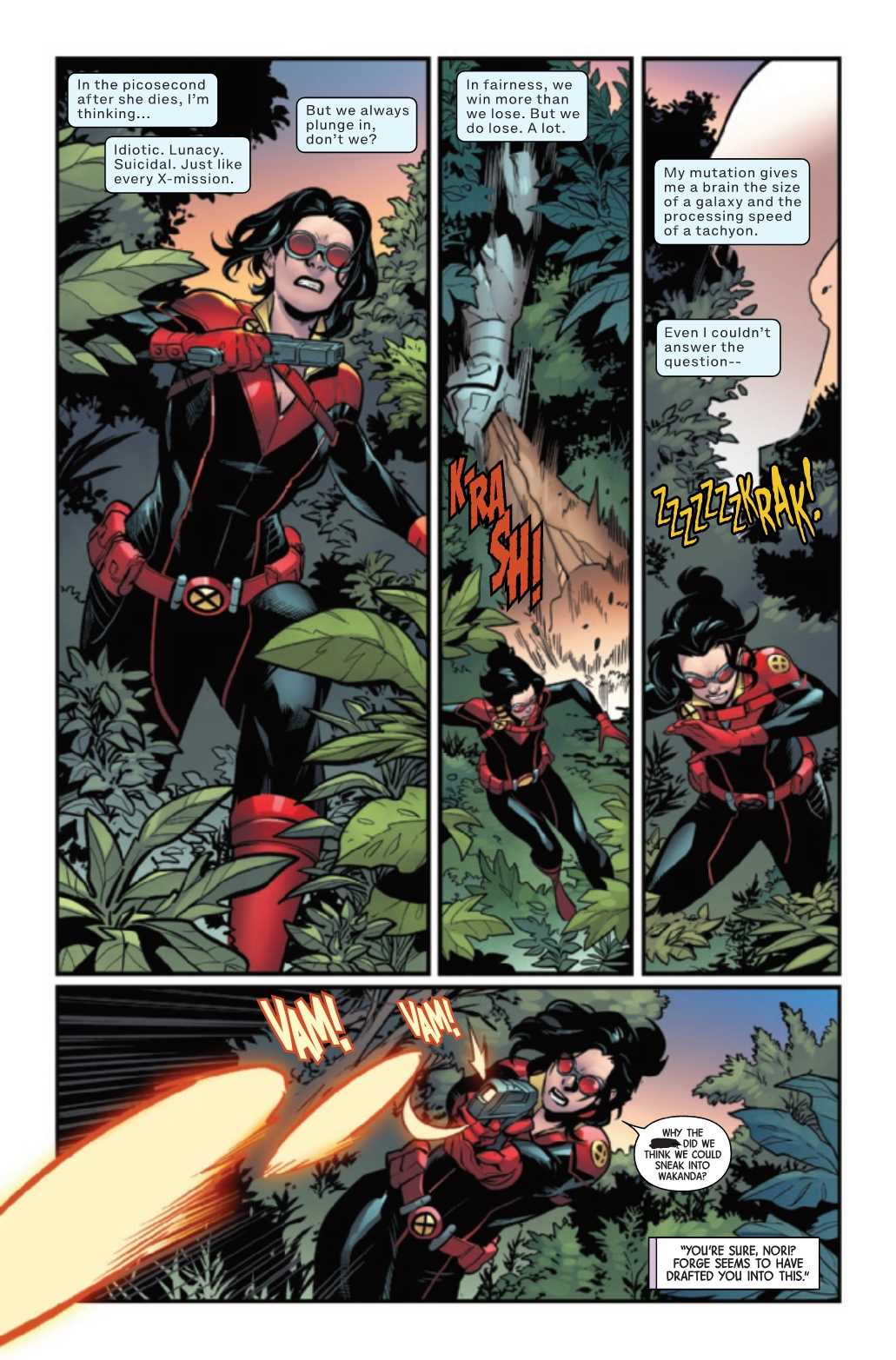 X-Force #2 Comic Review – Weird Science Marvel Comics