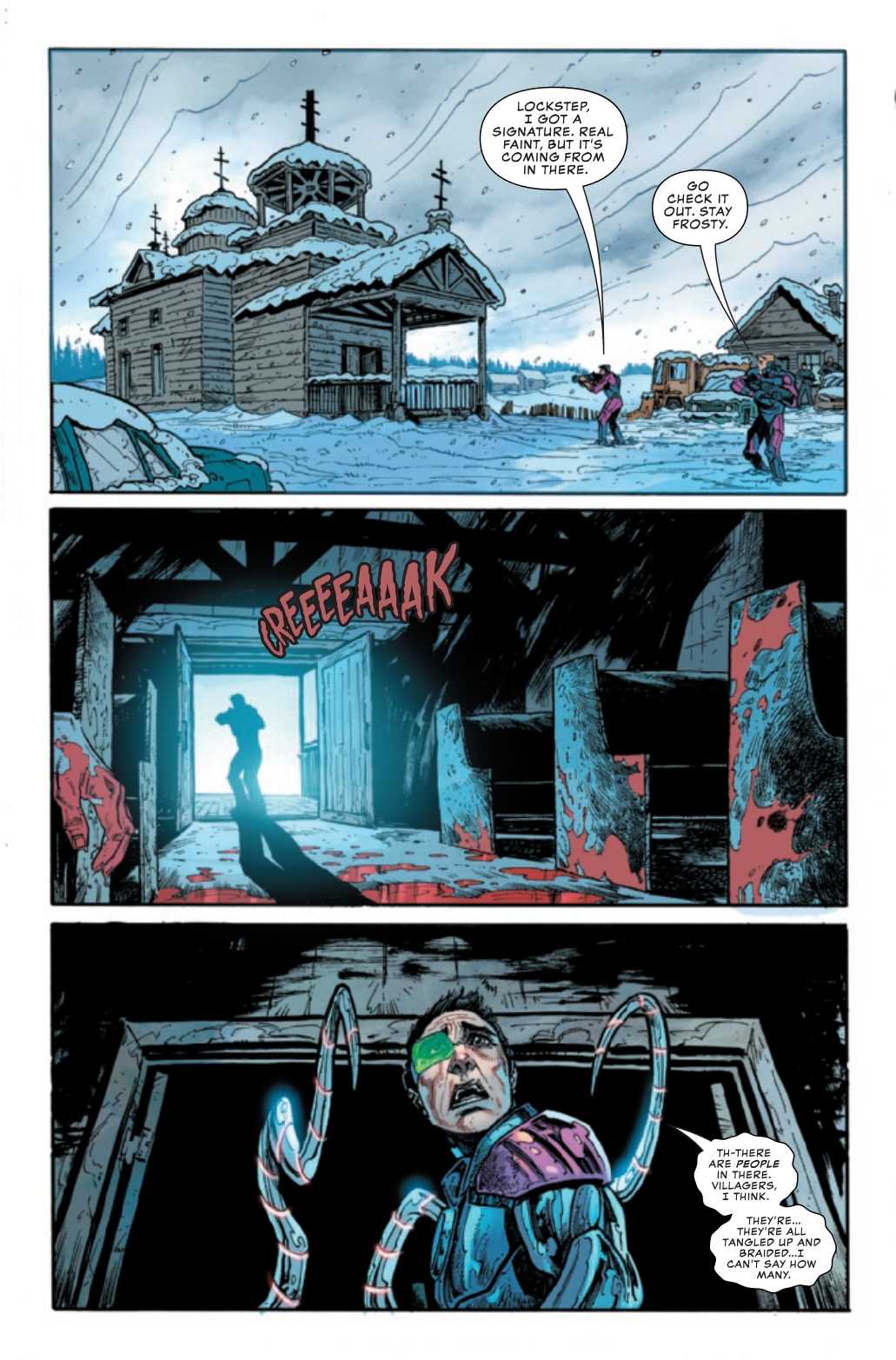 Sentinels #1 preview 5 – Weird Science Marvel Comics