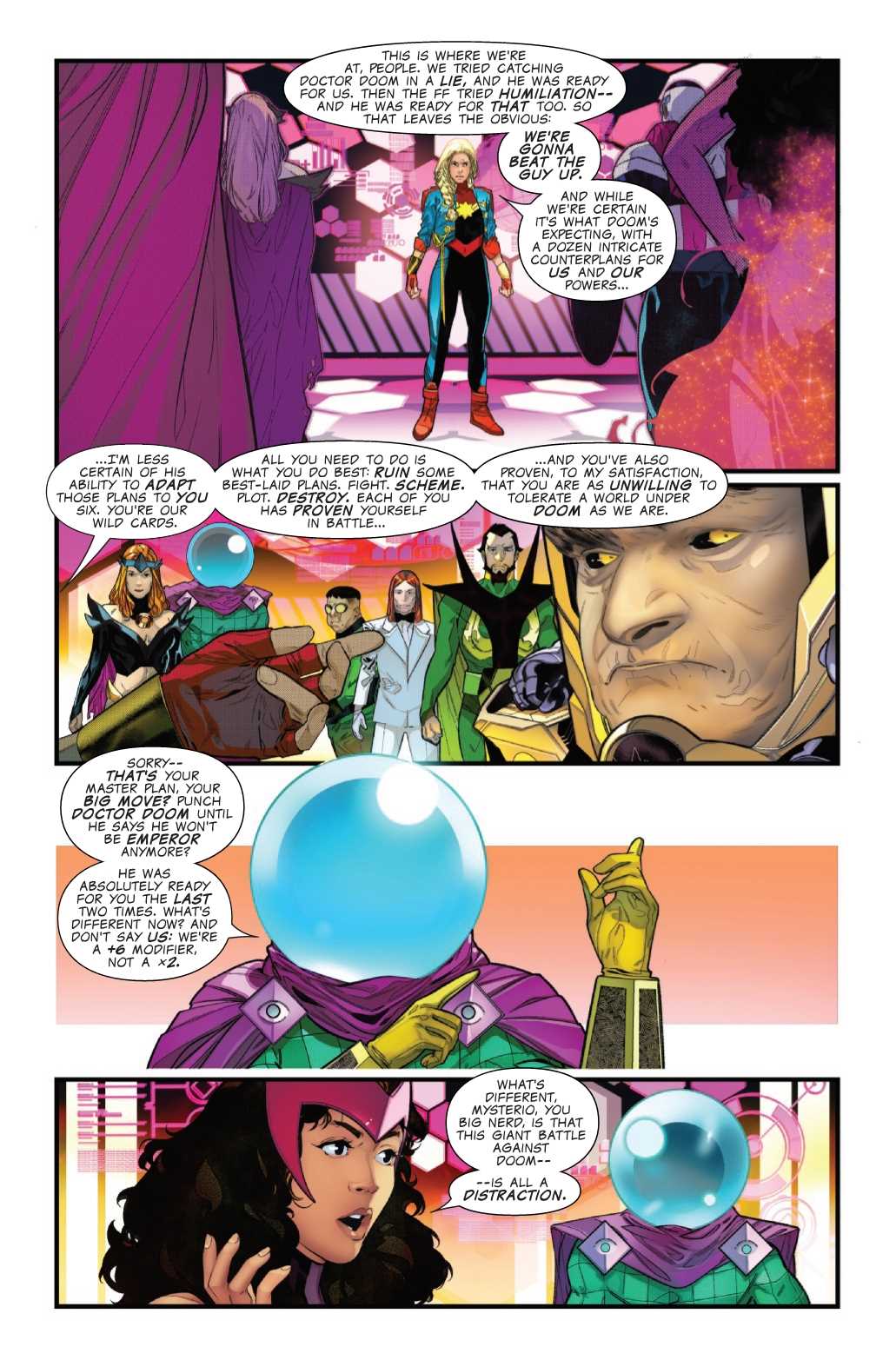 One World Under Doom #3 preivew 4 – Weird Science Marvel Comics